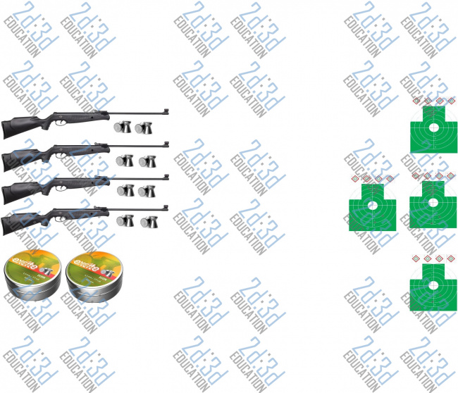 Пневматичний стрілецький тренажер (тир). Варіант 1. Тип 2 - Обладнання ...
